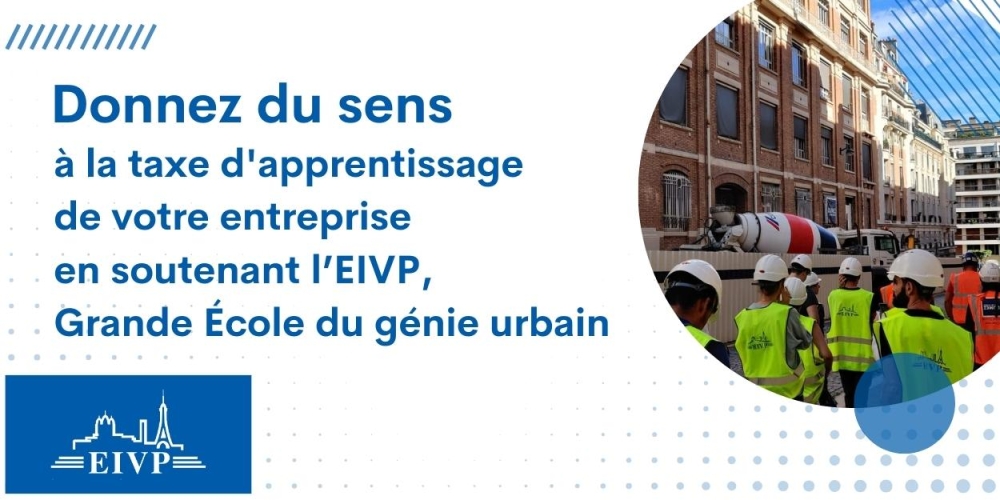AIVP | Versez votre taxe d'apprentissage à l'EIVP